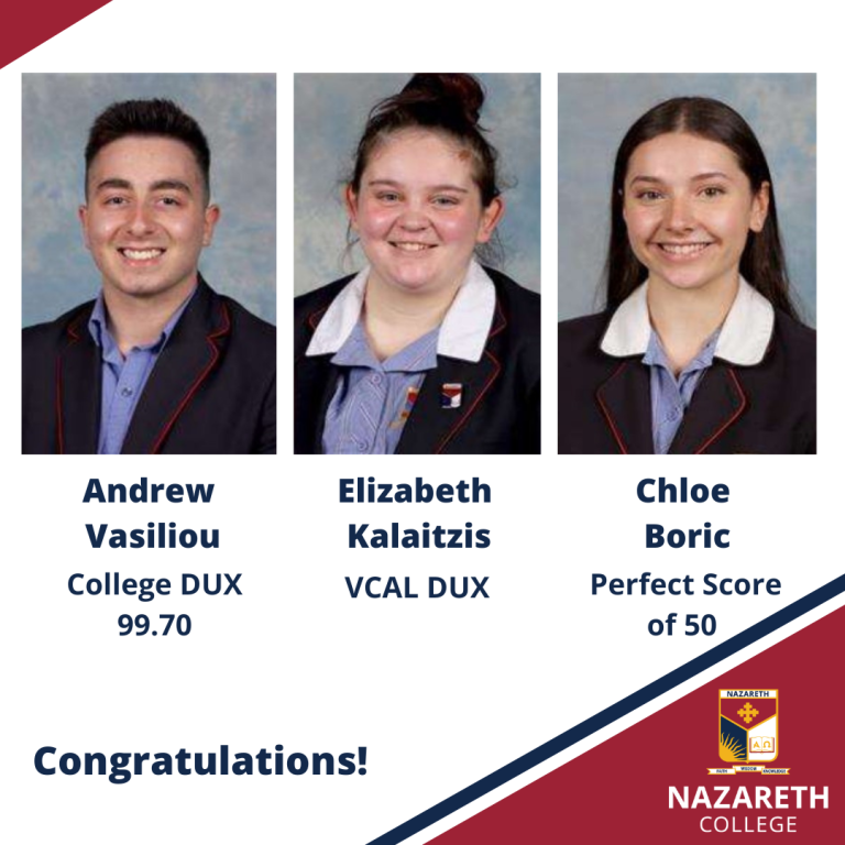 VCE Results 2022 - Nazareth College VCE Results 2022 - Nazareth College